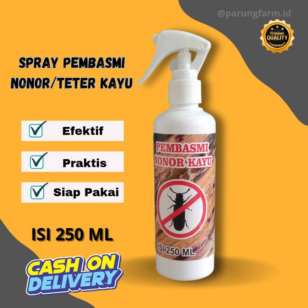 Jual Spray Cairan Pembasmi Nonor/Kumbang Kayu | Cairan Pembasmi Teter ...