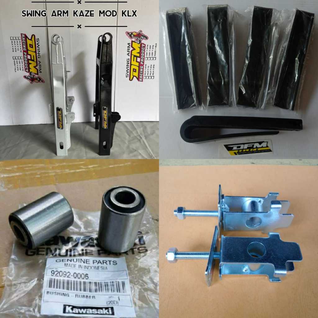 Jual swing arm kaze model klx fullset DFM jumbo arem kaze trail trabass ...