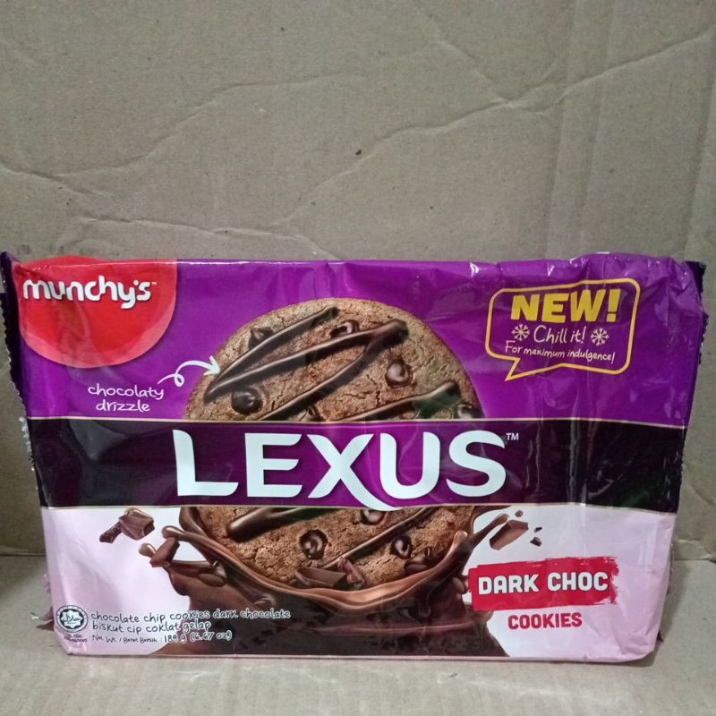 Jual Lexus Dark Choc Cookies Munchy's 189g | Shopee Indonesia