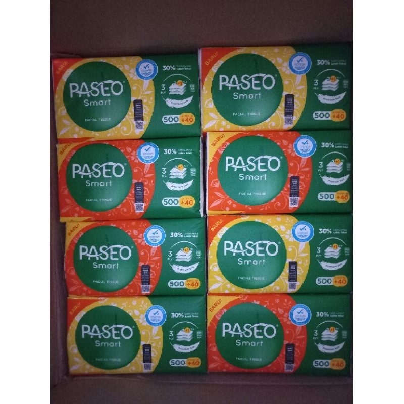 Jual Tissue Paseo Smart 540 sheets 3 ply | Shopee Indonesia