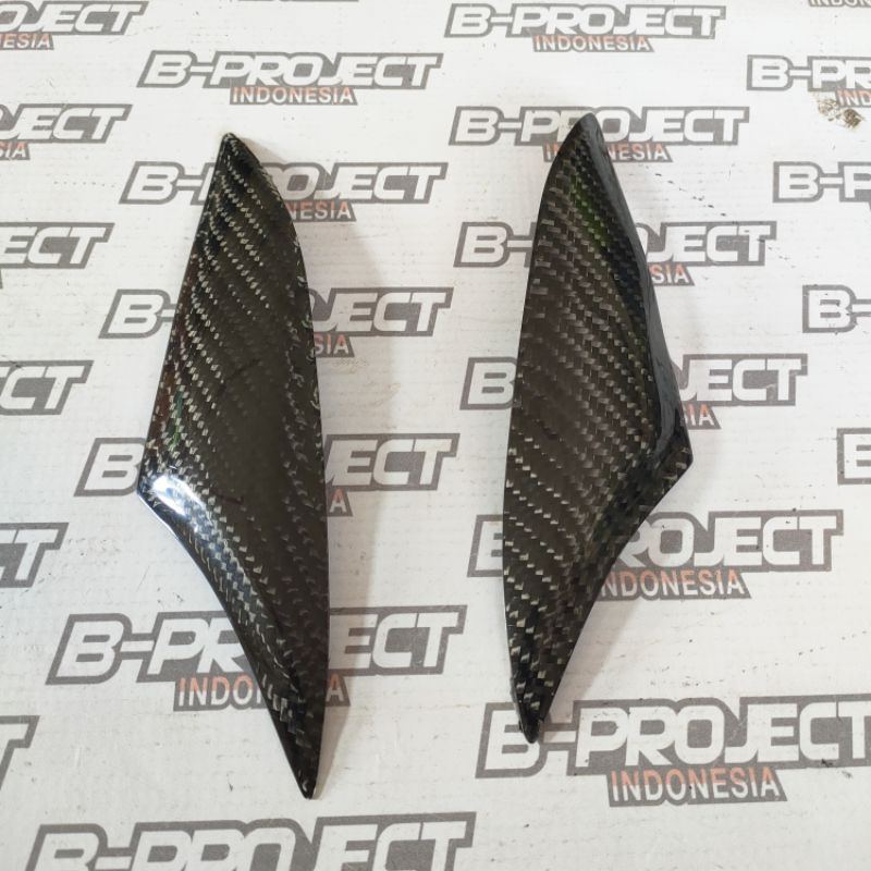 Jual Xmax cover panel samping stang xmax v1/ new v2 carbon kevlar asli ...