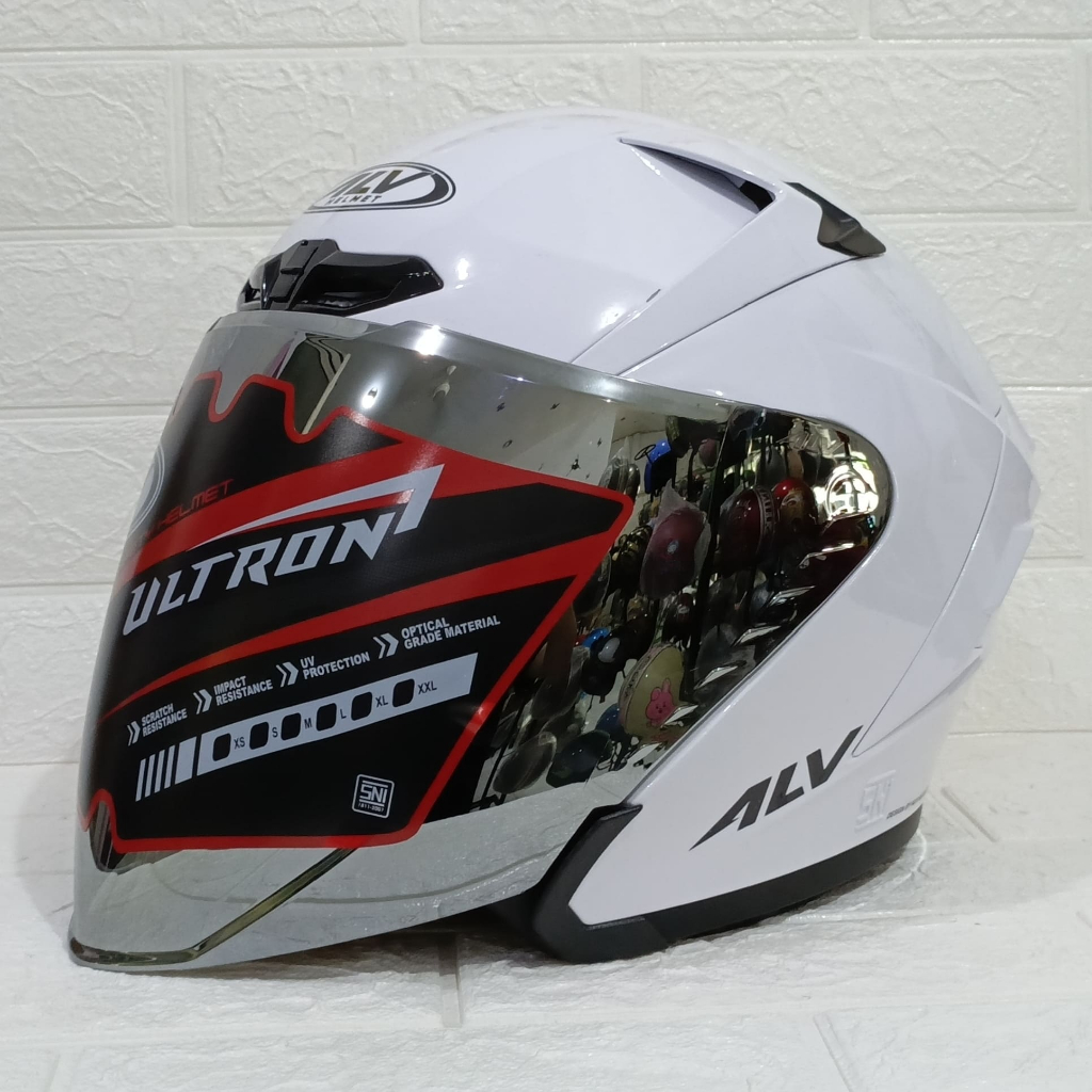 Jual Helm ALV Ultron Solid Helm Viral Kekinian | Shopee Indonesia