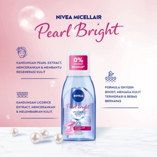 Jual Nivea MicellAIR Pearl Bright 125ml Oxygen Boost Micellar Water ...