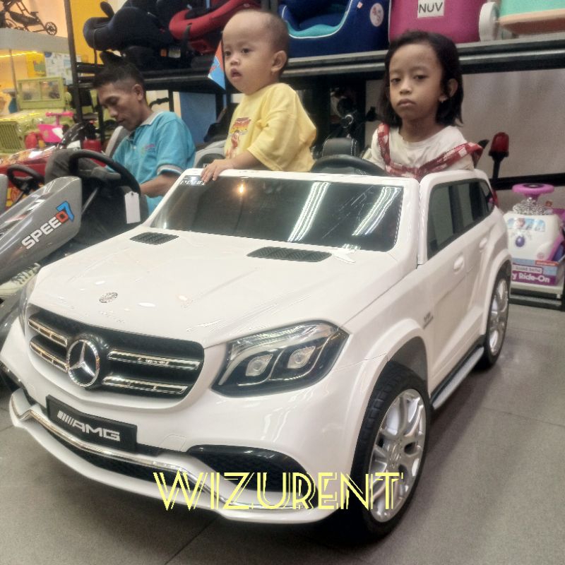 Jual Mobil Mainan Aki Mercedes Benz GLS 63 2 Seater | Shopee Indonesia