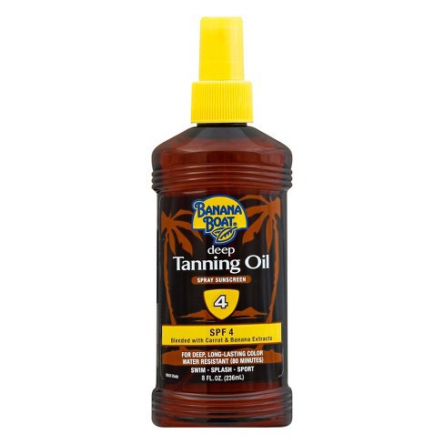 Jual Banana Boat Protective Tanning Oil SPF 4 (236ML) | Shopee Indonesia