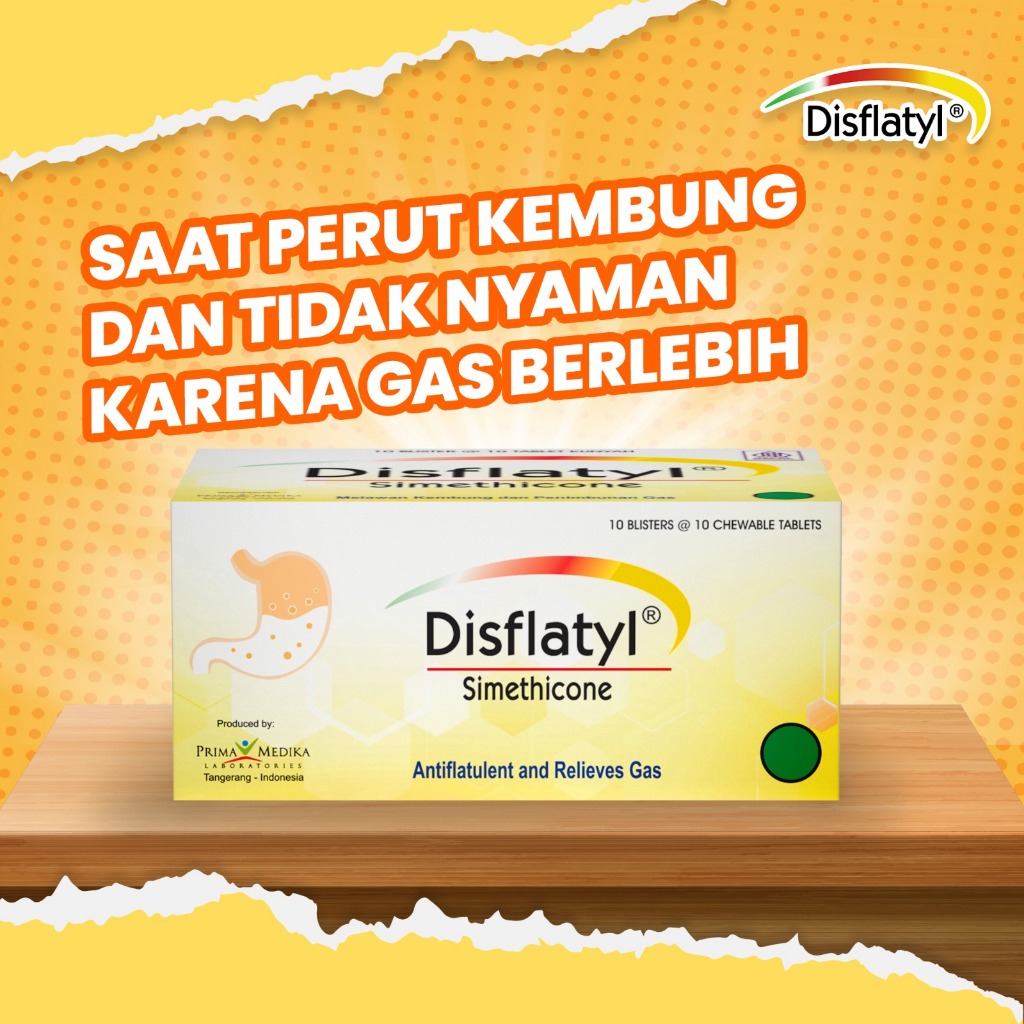 Jual DISFLATYL 40 MG 1 STRIP 10 TABLET | Shopee Indonesia