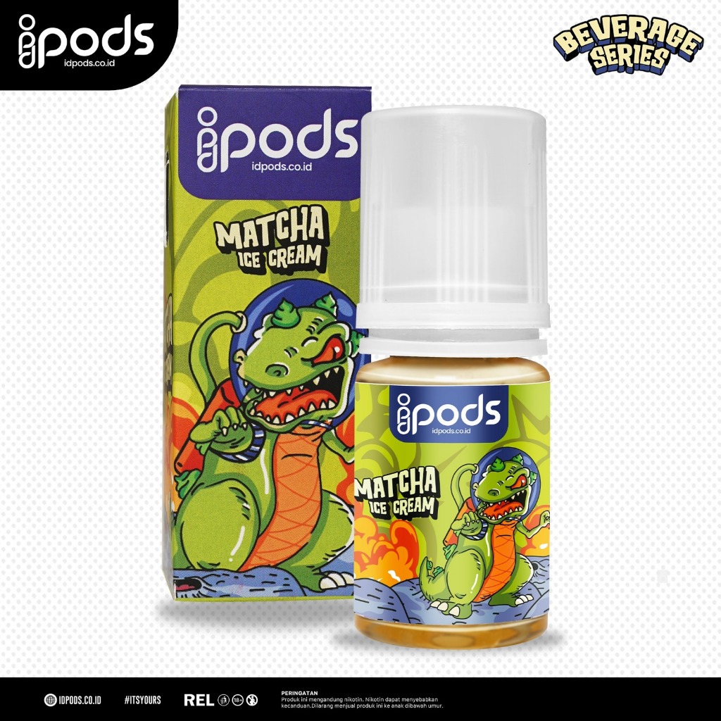 Jual idPods Saltnic Liquid - Matcha Ice Cream (30ML) | Shopee Indonesia