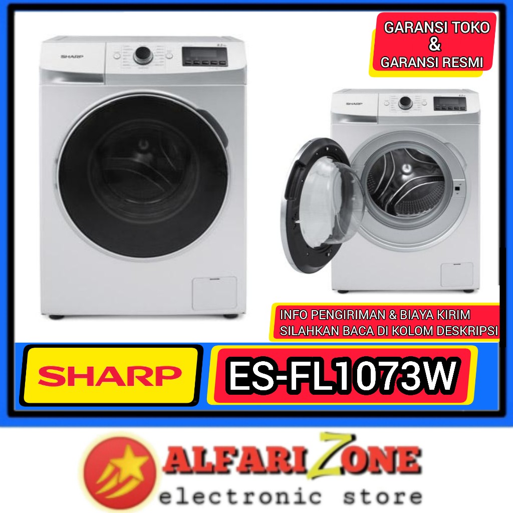 Jual SHARP ESFL1073W Mesin cuci sharp 7kg front loading | Shopee Indonesia
