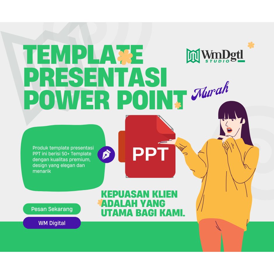 Jual Template Power Point Presentasi Premium Desain Pilihan | Shopee ...