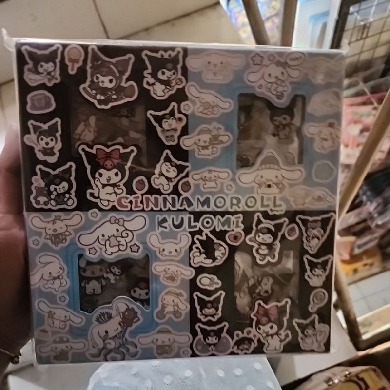 Jual stiker kuromi dan cinamoro/sanrio | Shopee Indonesia
