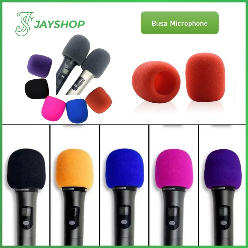 Jual Busa Microphone Karaoke Cover Sarung Busa Mic Pelindung Microphone ...