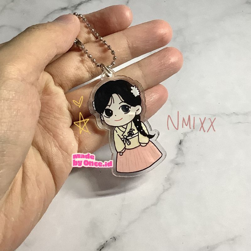 Jual NMIXX Hanbok series Keychain | Lily Haewon Sullyoon Bae Jiwoo ...