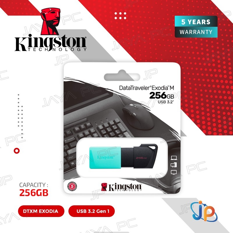 Jual FlashDisk Kingston DTXM Exodia M 256GB - DataTraveler 256 GB USB 3 ...