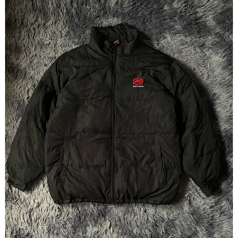 Jual Jacket Puffer Ecko Function Black | Shopee Indonesia