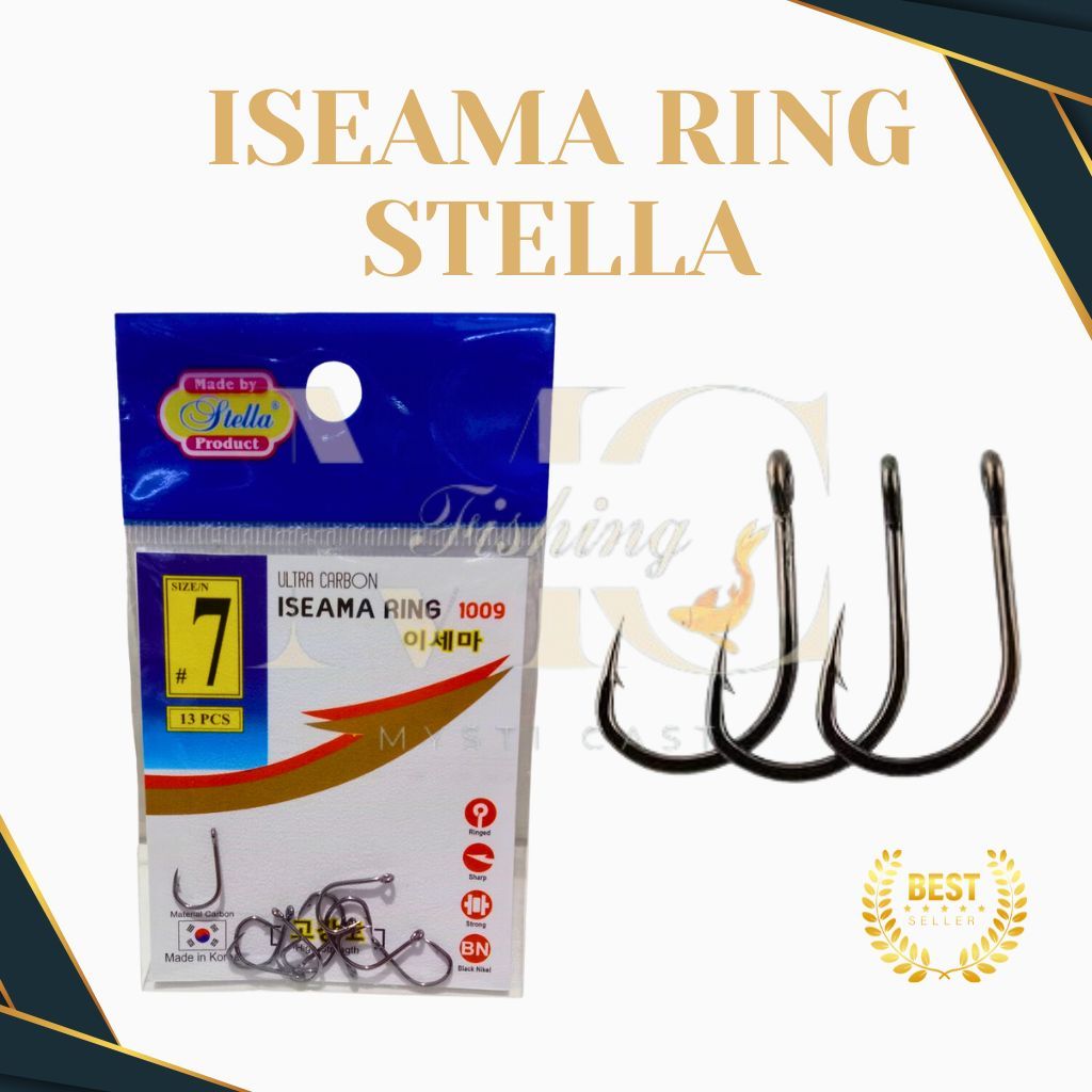 Jual Mata Kail Stella ISEAMA 1009 Ultra Carbon Sachet Murah Bahan Tebal | Shopee Indonesia