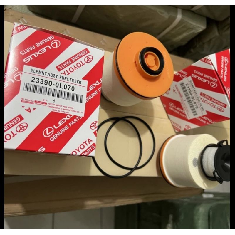 Jual FILTER SOLAR FUEL FILTER INNOVA REBORN FORTUNER VRZ HILUX REVO ORI ...
