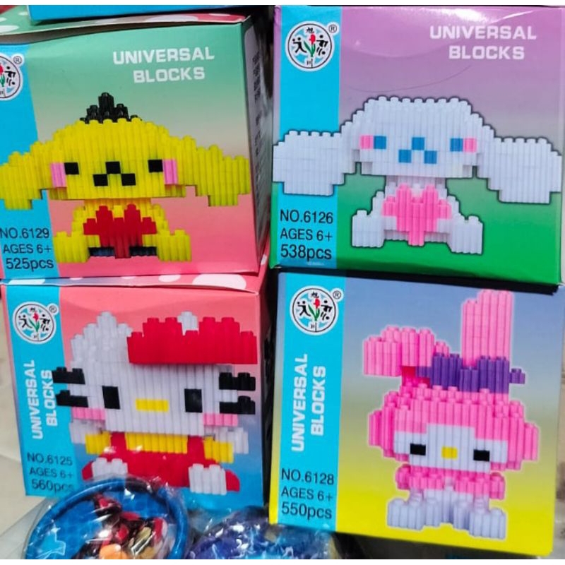 Jual Sanrio Bricks Besar Kuromi Cinnamoroll Melody Pompompurin | Shopee ...
