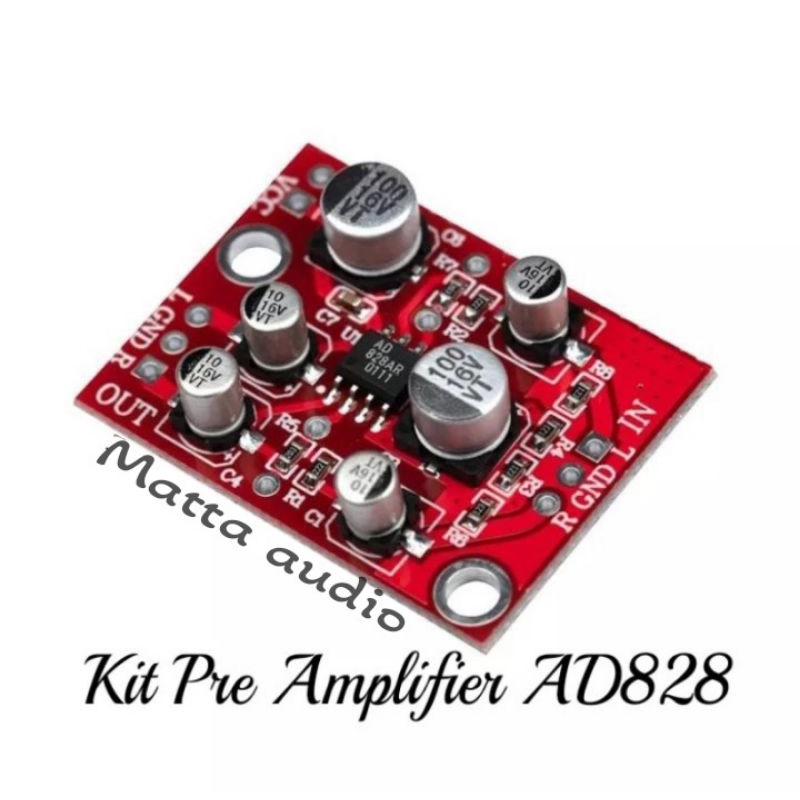 Jual Pre Amplifier AD828 PreAmp ad828 | Shopee Indonesia