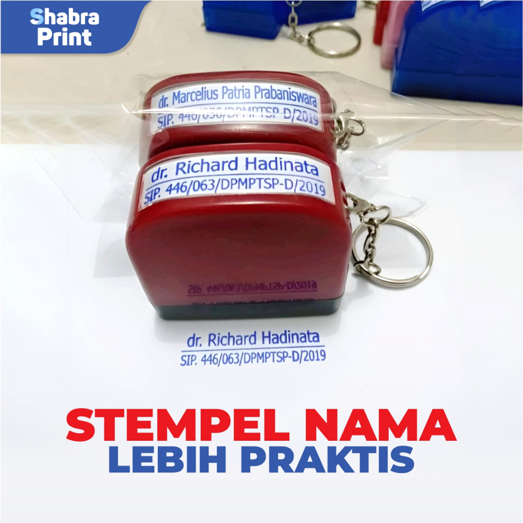 Jual (COD) Stempel Bidan / Stempel Nama / Stempel Dokter / Stempel Sales / Stempel Custom ...
