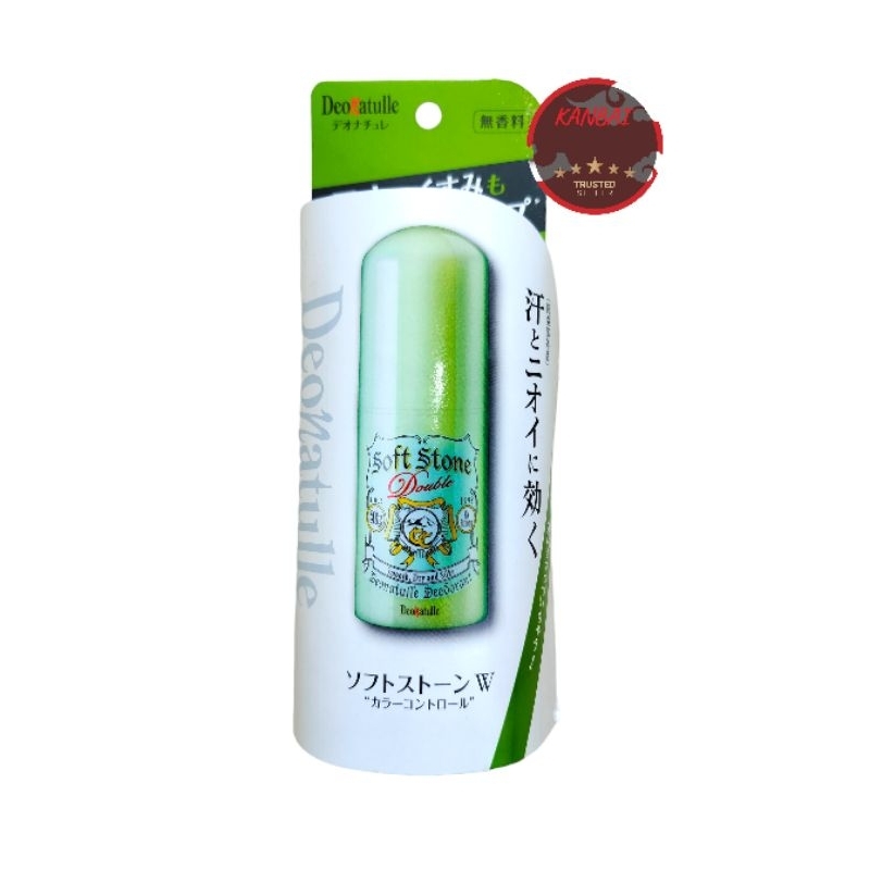 Jual Deonatulle Soft Stone Deodorant Green Colour Control - Original ...