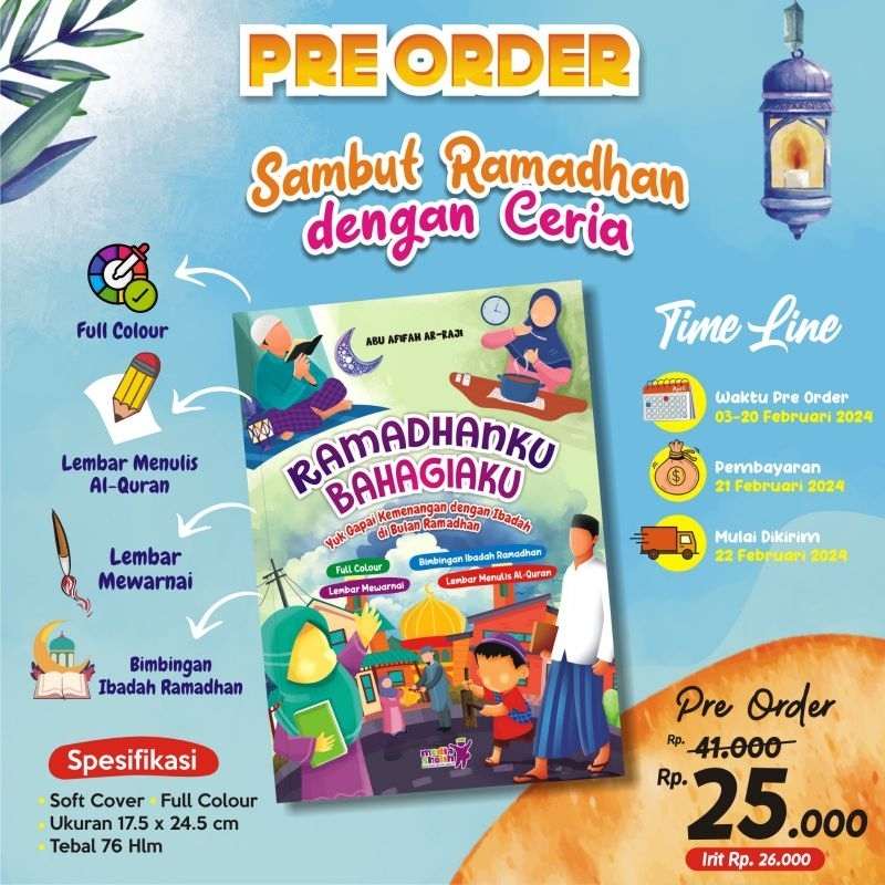 Jual PRE order Ramadhanku Bahagiaku. | Shopee Indonesia