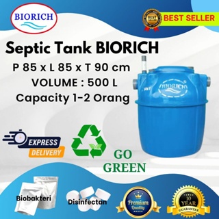 Jual Septic tank BIORICH - 500 liter Kualitas Tinggi biofil biotech ...
