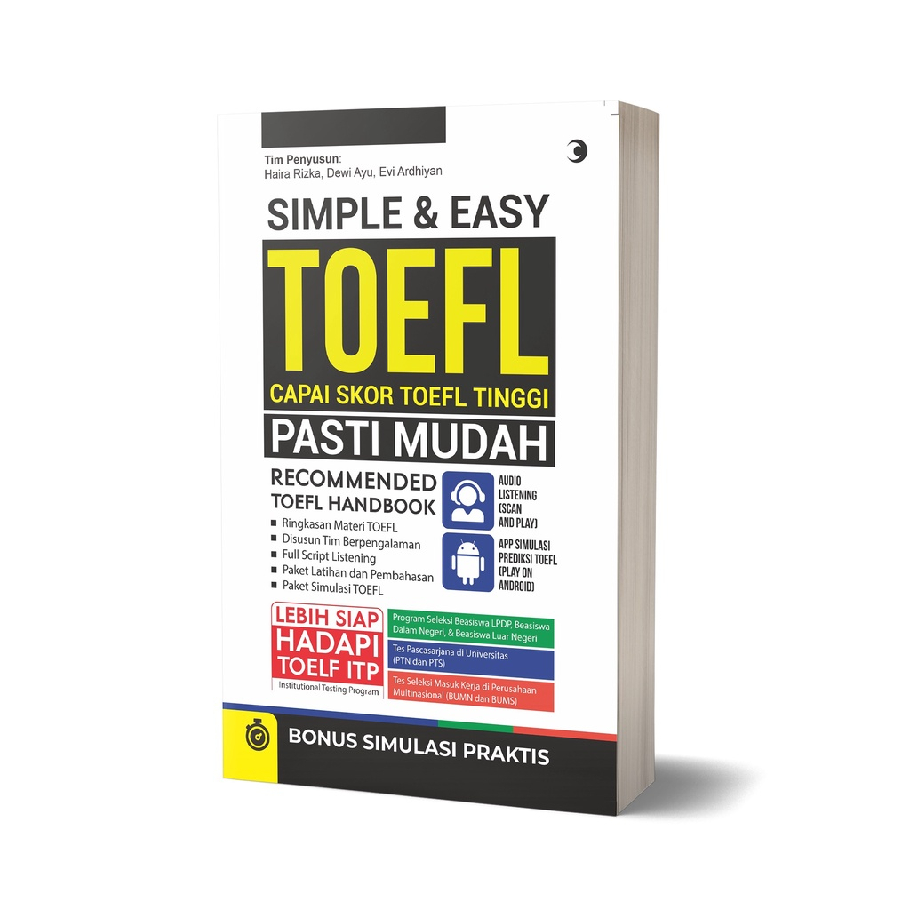 Jual Buku Simple And Easy TOEFL Capai Skor TOEFL Tinggi Pasti Mudah ...