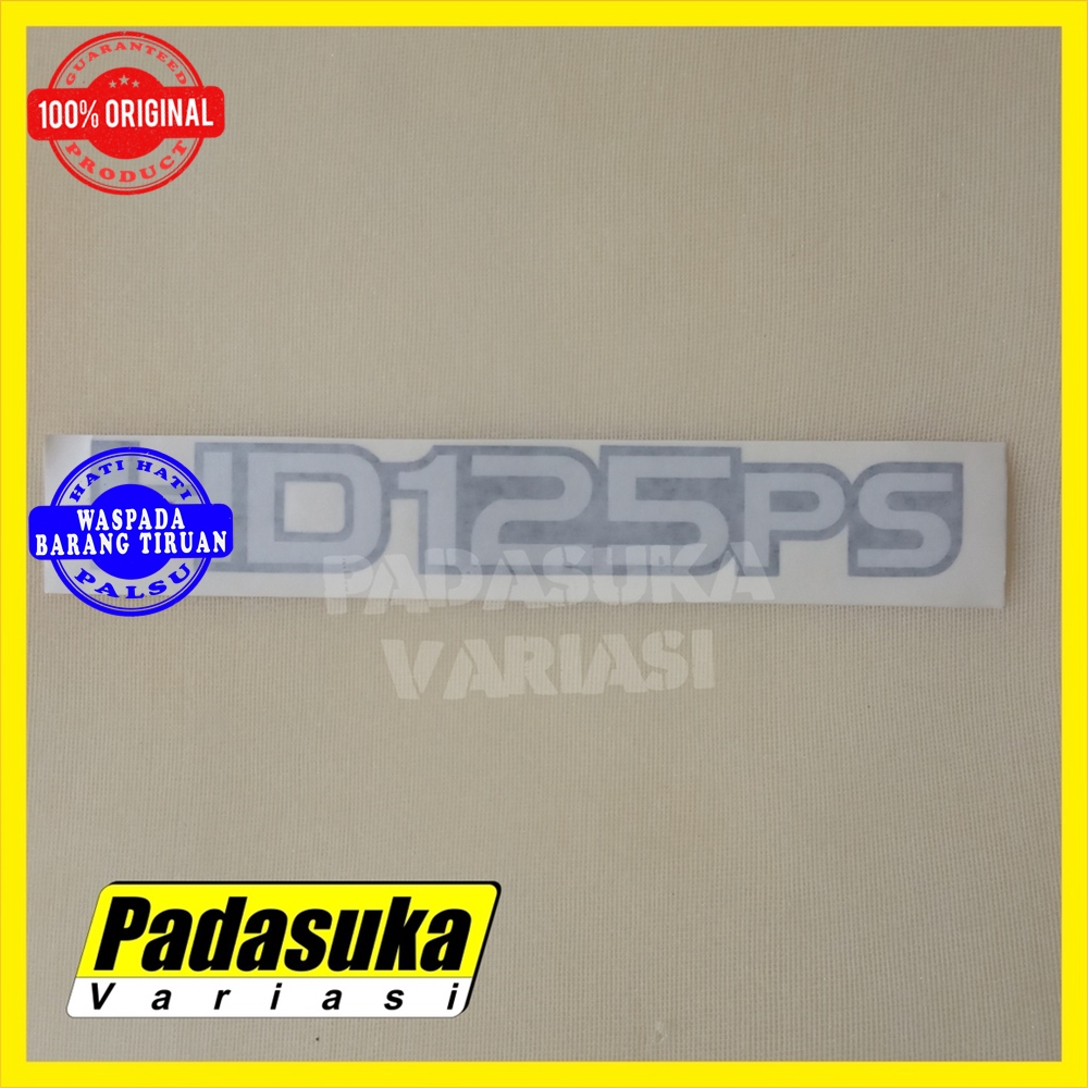 Jual Stiker HD125PS Original Stiker Canter HD 125 PS KM902110 BUKAN ...