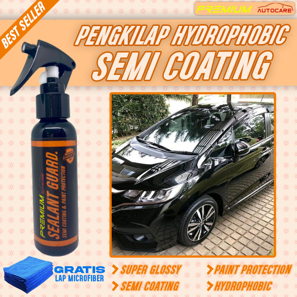 Jual Sealant Guard Pengkilap Body Mobil Dan Motor Poles Wax Sealant ...