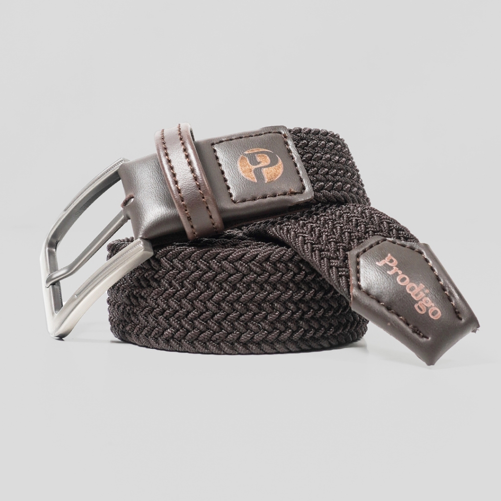 Jual Prodigo * Sabuk Mandau Coklat | Ikat Pinggang Rajut Elastis ...