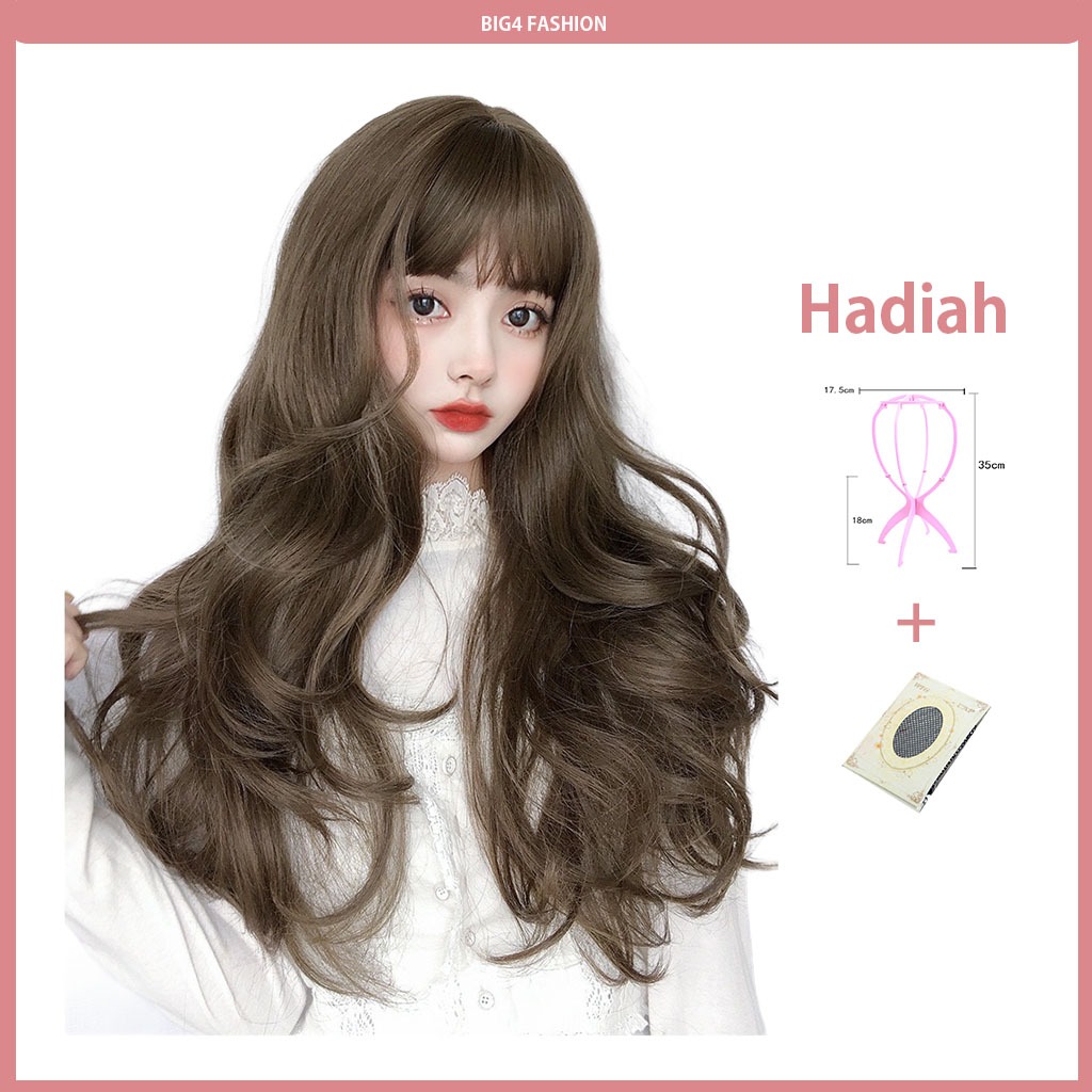 Jual Wig Rambut Wanita Model Panjang dan bergelombang - hair wig salon ...