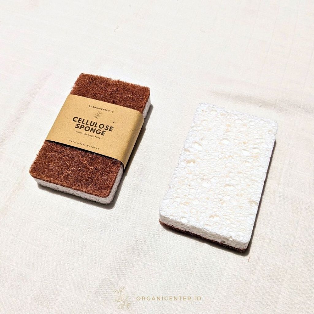Jual Spons Selulosa Natural Cellulose Sponge With Coconut Fiber Spons ...