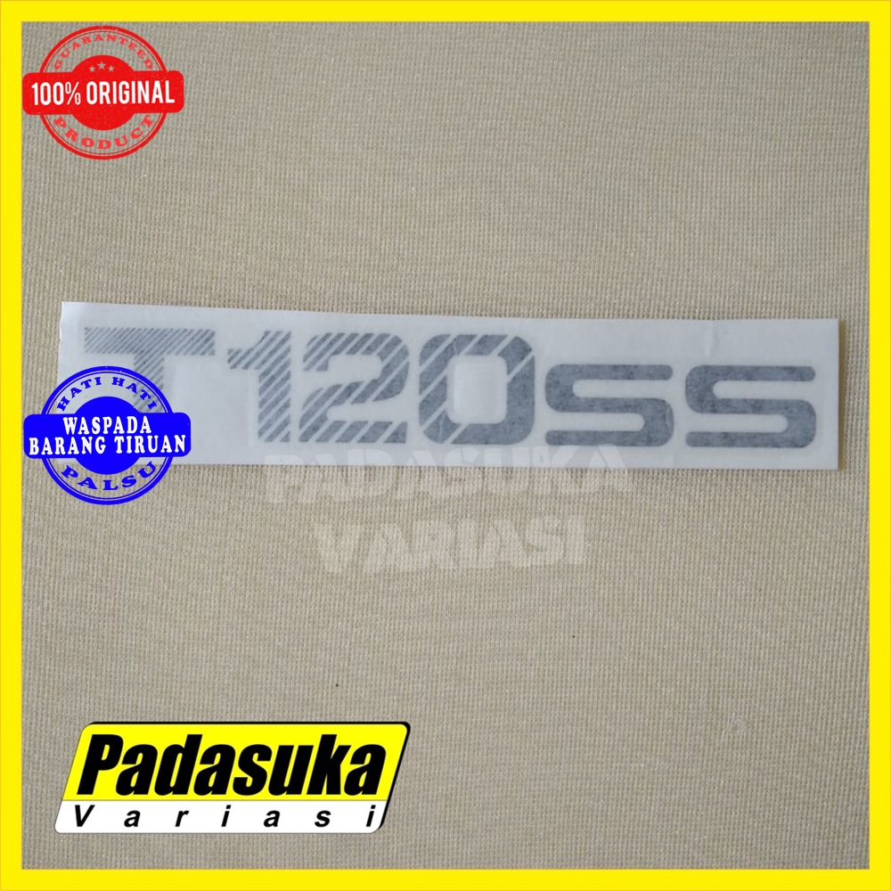 Jual Stiker T120 SS Pick Up Silver Stiker Pintu T 120 SS Original ...