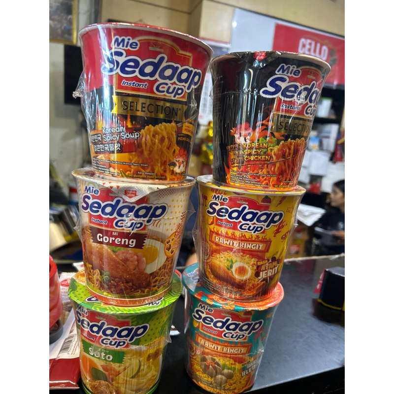 Jual sedaap cup mie sedap gelas aneka varian | Shopee Indonesia