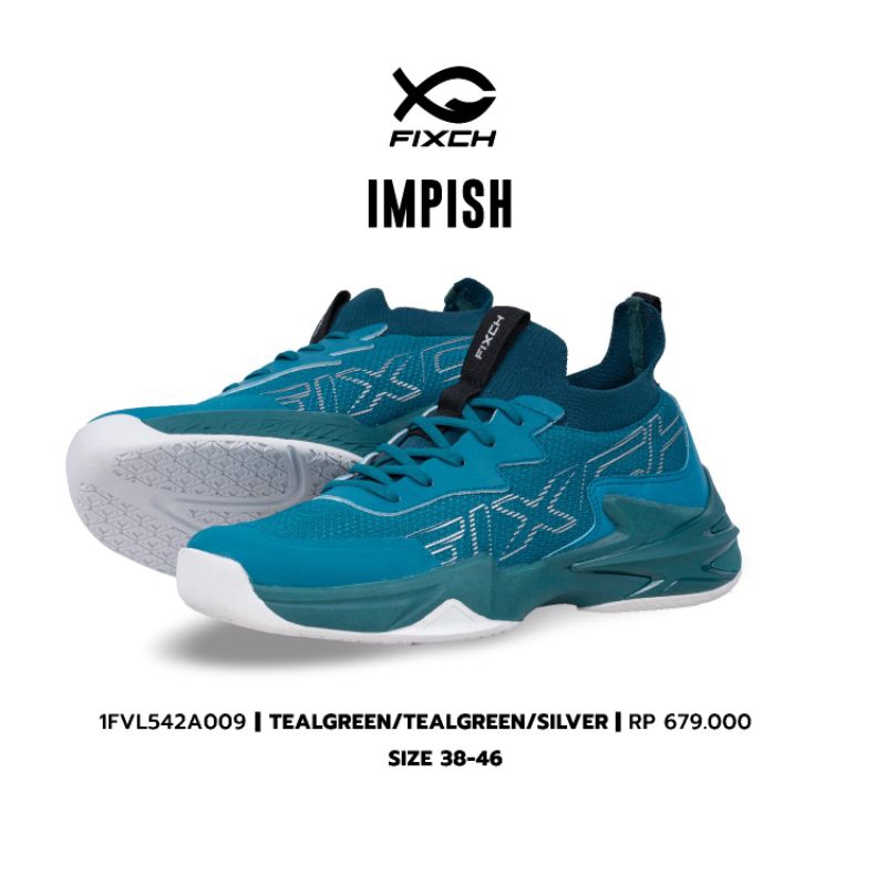 Jual SEPATU VOLI FIXCH SPORTS / VOLLY ORIGINAL -sepatu voli ,volley ...