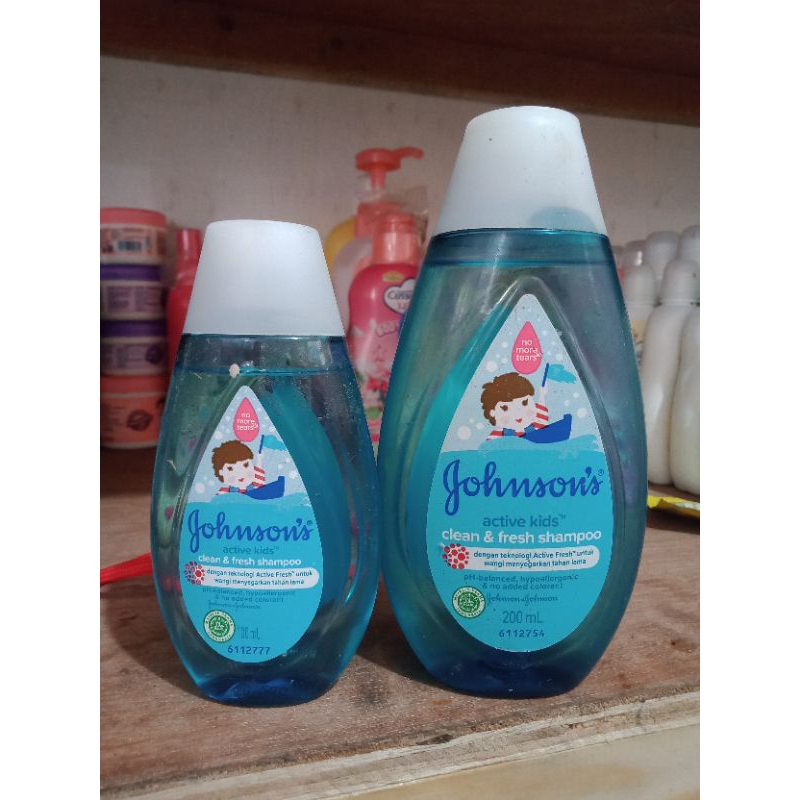 Jual JOHNSON'S ACTIVE KIDS SHAMPOO / CONDITIONER- 200ml RIJEK KEMASAN ...