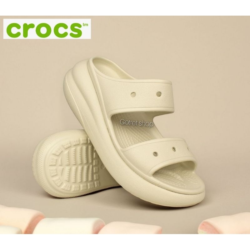 Jual Crocs Bae Slide / Sandal Crocs classic crush sandal / Sandal ...