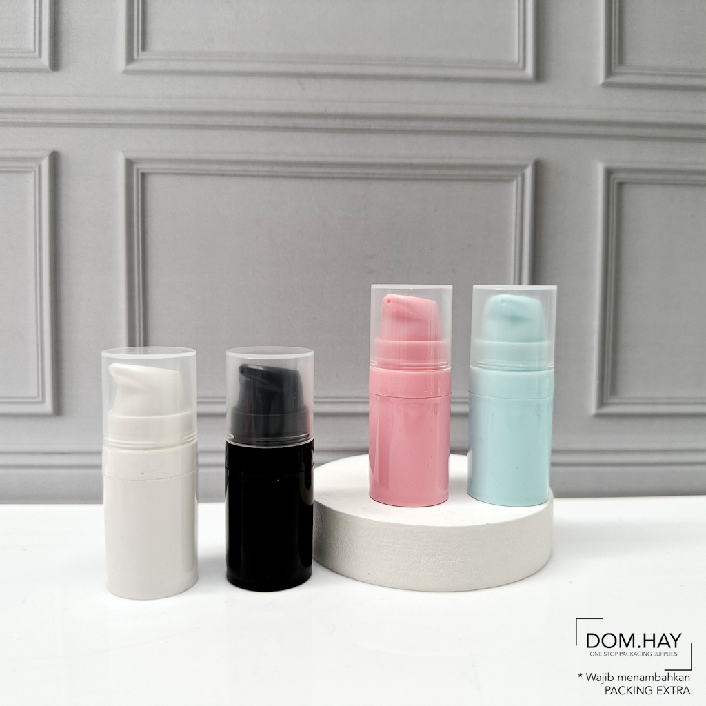 Jual 5ml Botol Airless Pump Lotion Serum Skin Care Luxury Kosmetik ...