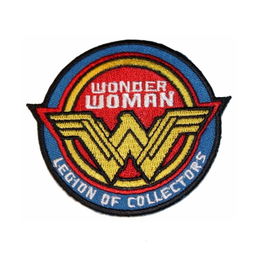 Jual Wonder Woman Logo Embroidered Iron on Patch (Legion of Collectors ...