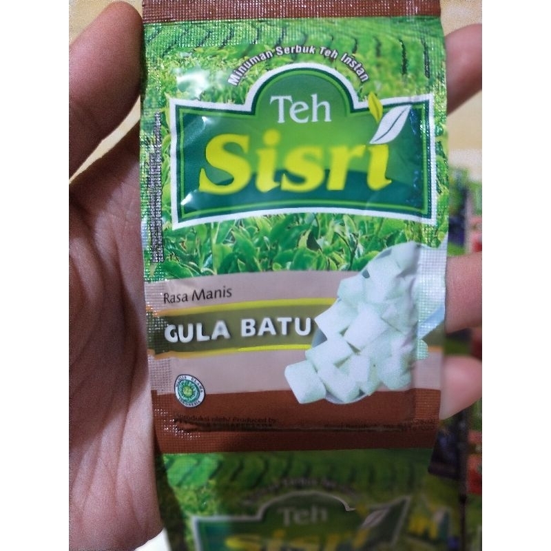 Jual Teh Sisri Gula Batu Renceng isi 10 sachet | Shopee Indonesia