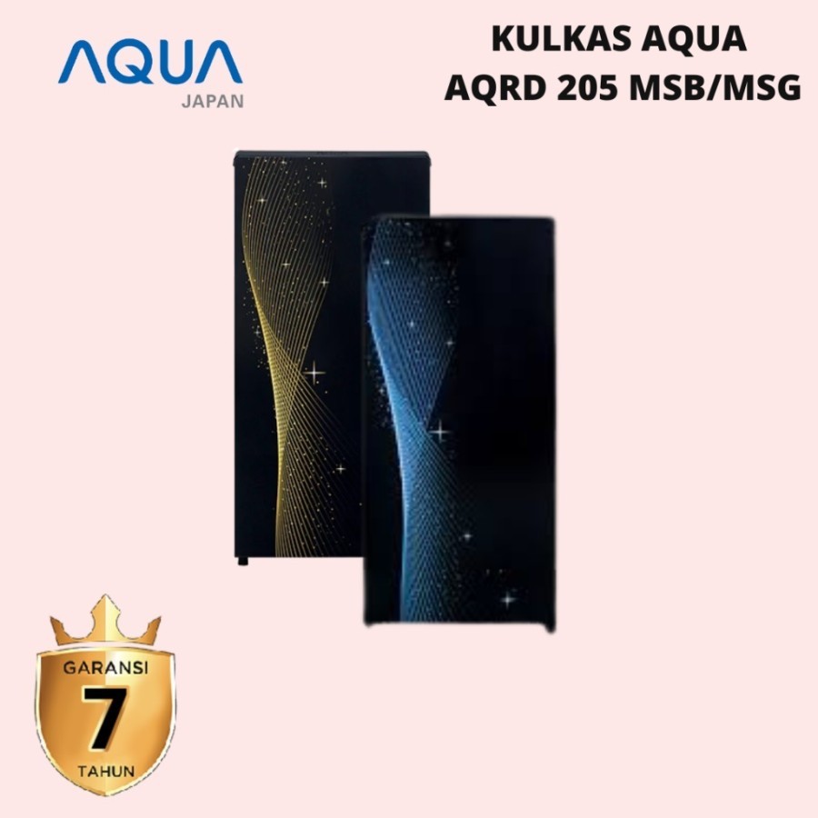 Jual KULKAS AQUA 1 PINTU AQR-D205 MSG KAPASITAS 165 LITER BIG FREEZER | Shopee Indonesia