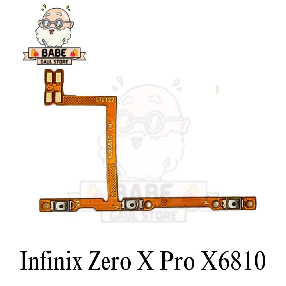 Jual Flexible On Off Infinix Zero X Pro X6810 Flexibel Tombol Power ...