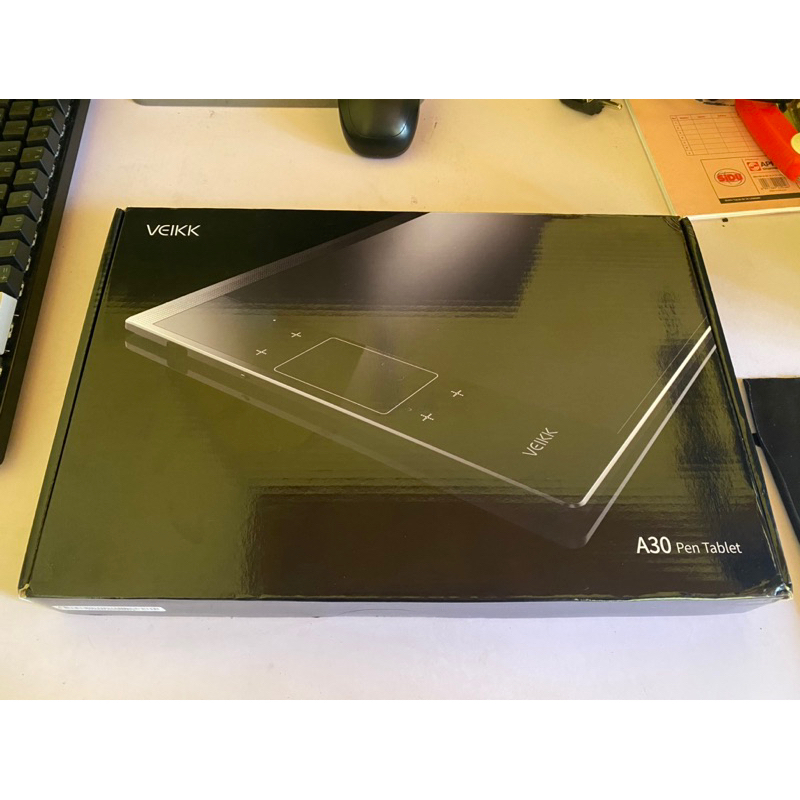 Jual veikk a30 digital graphic drawing tablet untuk gambar menggambar ...