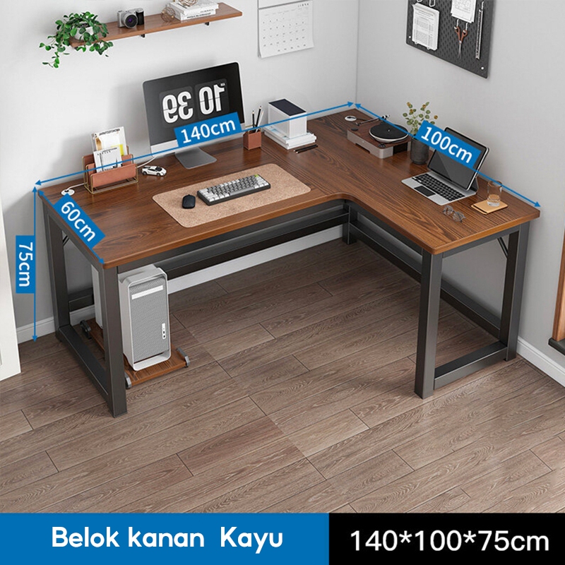 Jual CH Meja L Meja Kantor Serbaguna Meja Kerja Meja Belajar Murah L ...