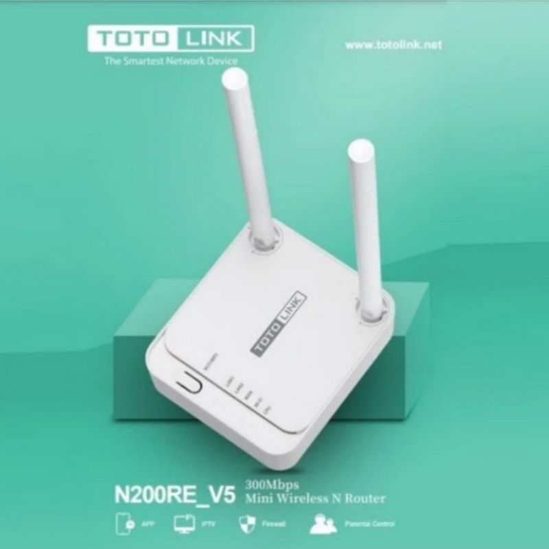 Jual Toto Link N200RE V5 300Mbps wireless N Router Versi 5 (GNB ...