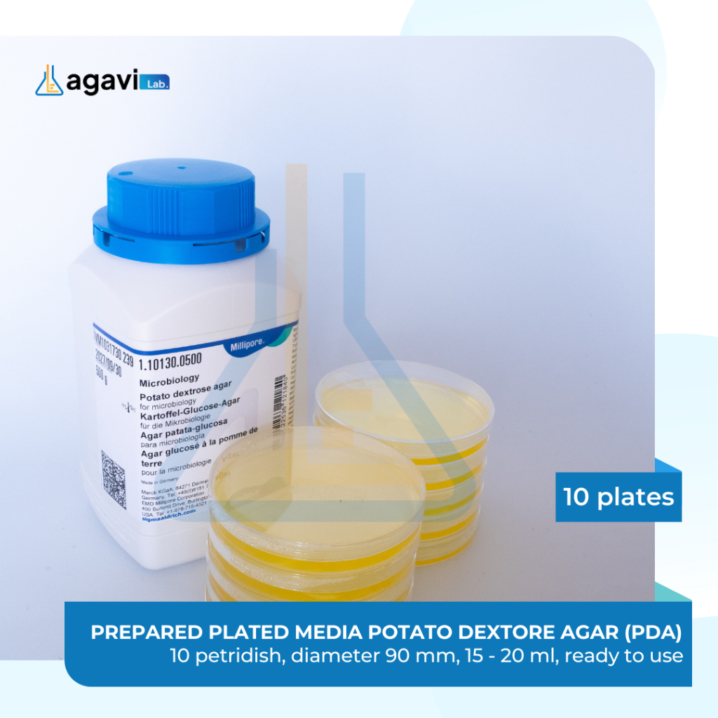 Jual PREPARED PLATED MEDIA POTATO DEXTORE AGAR/ MEDIA PDA 10 PCS CAWAN ...