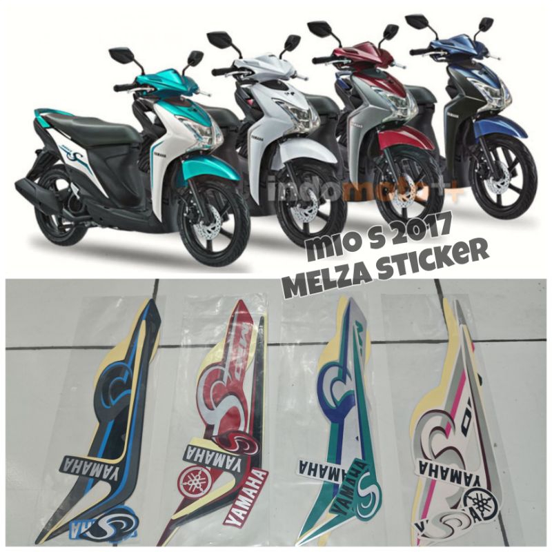Jual Stiker Striping Motor MIO S 2017 Sticker Lis Body Standar | Shopee ...