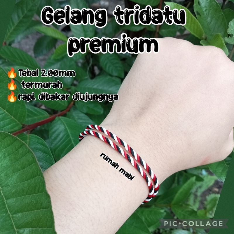 Jual Gelang Tridatu polos!! premium!Termurah!! | Shopee Indonesia