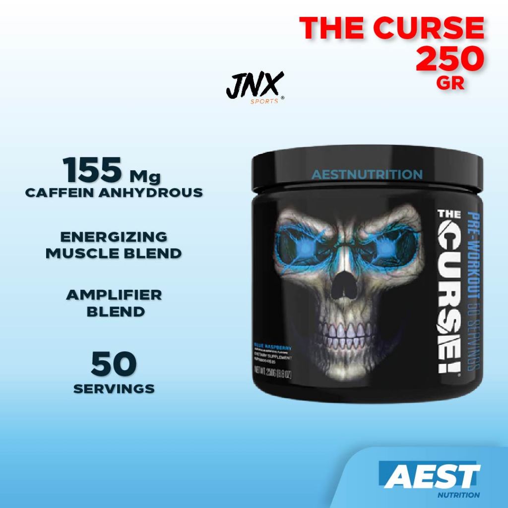 Jual The Curse JNX Sports Pre-Workout 50 servings PWO 155 mg Caffeine ...