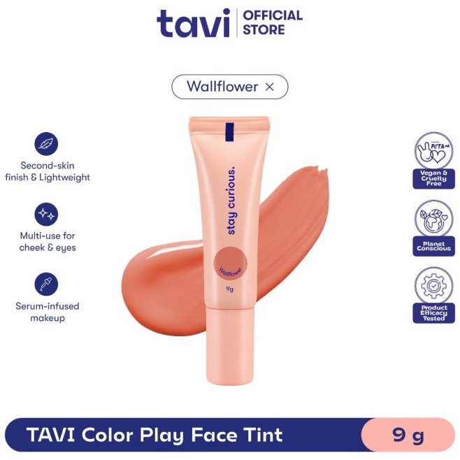 Jual Model Favorit Tavi Color Play Face Tint 9g Blush Highlighter | Shopee Indonesia
